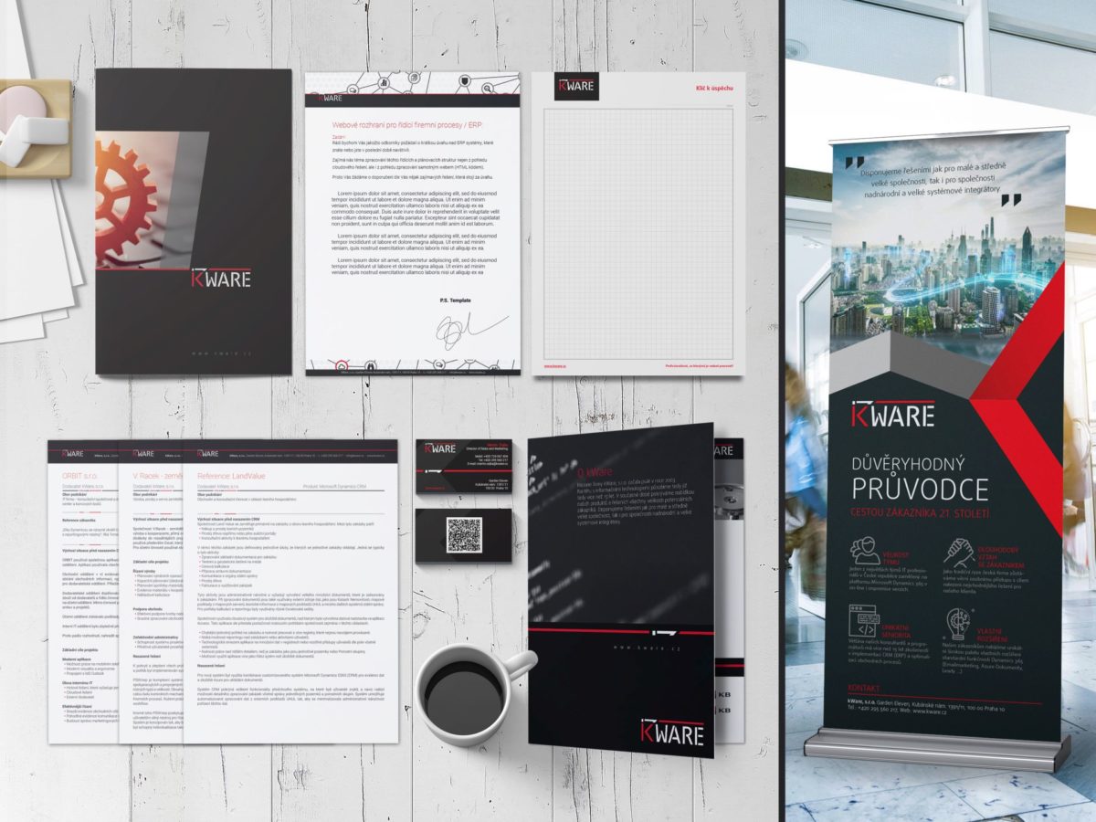 kWare - firemní brand - MEDIAGRAFIK s.r.o.